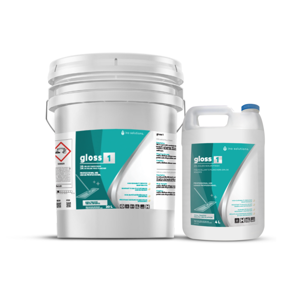 INO gloss 1 - 25% solids floor finish–SaniDépôt